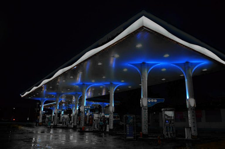Technical LED Lighting Solutions for Petrol Pumps | Innotronix Labs