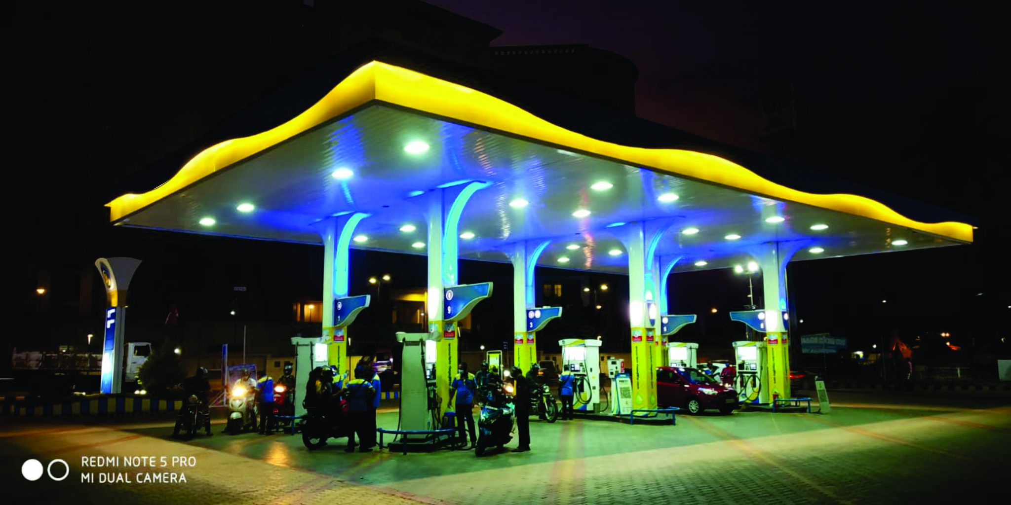 Technical LED Lighting Solutions for Petrol Pumps | Innotronix Labs